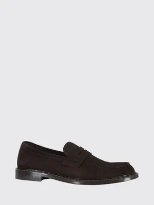 DOUCAL'S Penny Suede Loafers - Brown