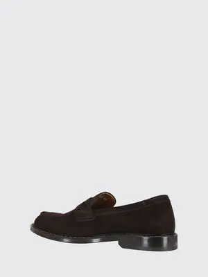 DOUCAL'S Penny Suede Loafers - Brown