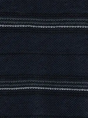 ROBERTO COLLINA Slim Fit Striped Linen Knit T-shirt