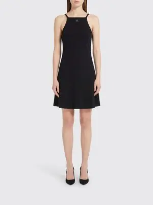 COURREGES Jersey Mini Dress - Black