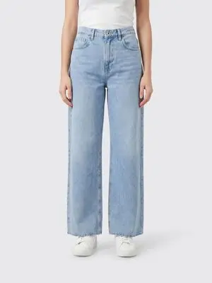 Patrizia Pepe Cotton Wide-leg Jeans - Denim