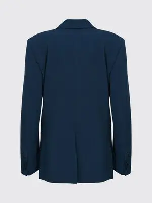 Patrizia Pepe Double-breasted Viscose Blend Blazer