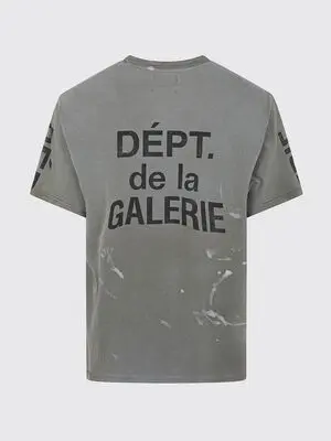 GALLERY DEPT. Abstract Print Dropped-shoulder Cotton T-shirt