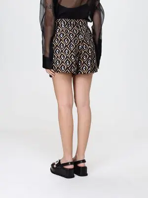 Max Mara Printed Silk Shorts
