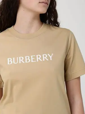 Burberry Basic Cotton T-shirt With Logo