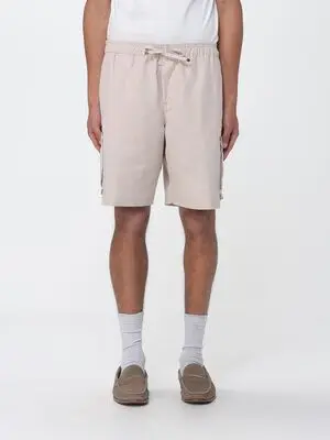 Brunello Cucinelli Linen And Cotton Shorts - Beige