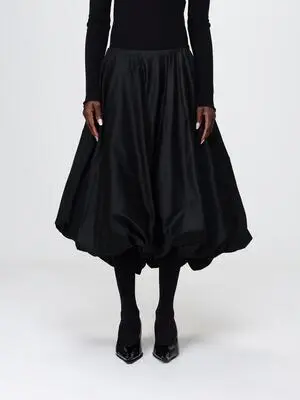 Balenciaga Silk Blend Balloon Skirt - Black