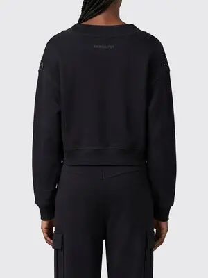Patrizia Pepe Embellished V-neck Sweatshirt
