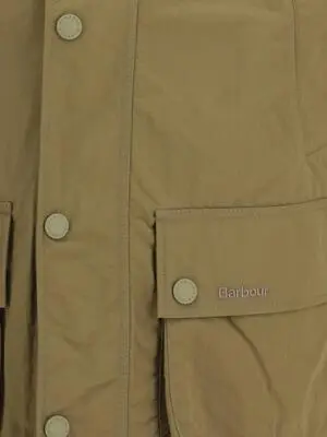Barbour Ashby Jacket In Water-repellent Technical Fabric - Olive