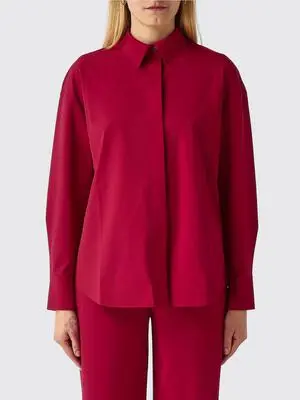 Max Mara Crepe Shirt Ruby