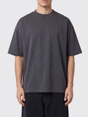 Fear Of God Relaxed Fit Cotton T-shirt With Tonal Logo - Black