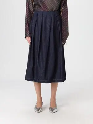 Dries Van Noten Skirt Colour - Denim