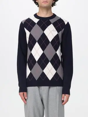 SUN 68 Argyle Knit Pullover