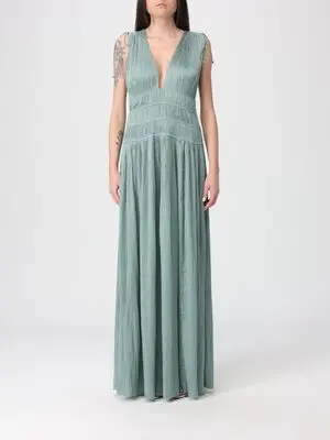 Ulla Johnson Pleated Maxi Dress - Water
