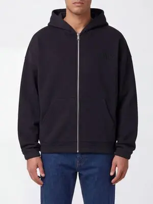 AUTRY Cotton Zip-up Hoodie - Black