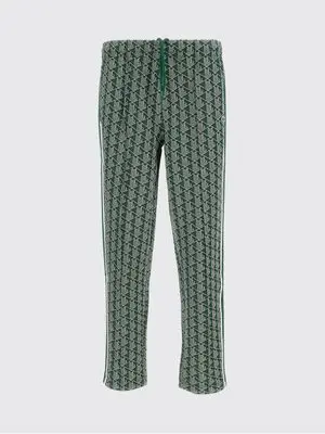 Lacoste Graphic Logo Cotton Blend Jogging Pants - Green