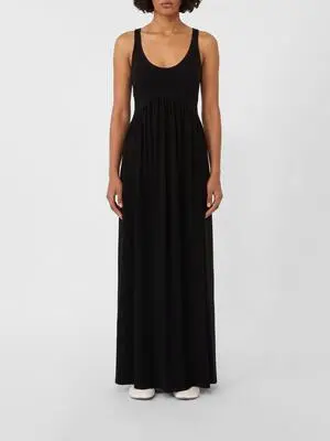 Sportmax Panino Long Jersey Dress - Black
