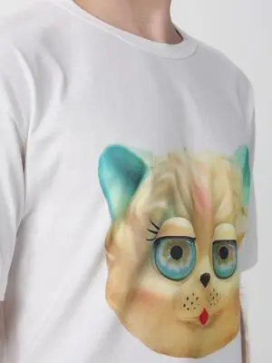 Valentino Garavani Printed Cotton T-shirt - Ivory