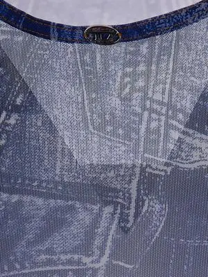 DIESEL® Printed Jersey Top