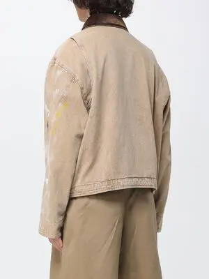 Moschino Printed Cotton Shirt Jacket