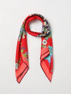 FERRAGAMO Pegasus Print Silk Foulard