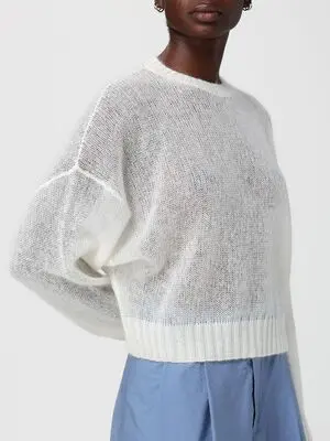 Brunello Cucinelli Mohair Blend Crewneck Pullover