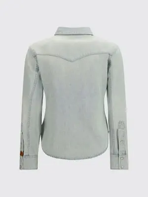 Jacob Cohen Cotton Denim Shirt With Applied Pockets