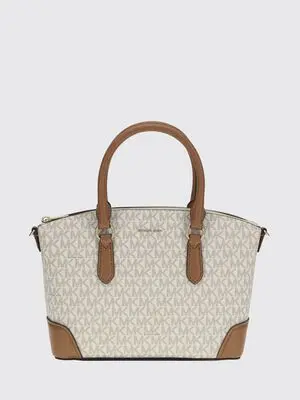Michael Kors Murphy Medium Signature Logo Handbag - Cream