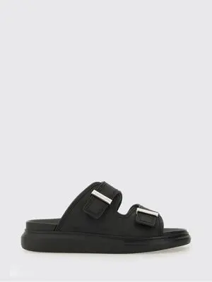 Alexander McQueen Hyrid Rubber Sandal - Black