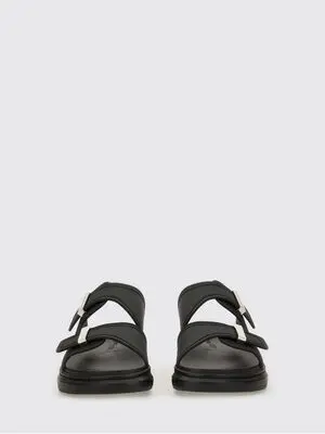 Alexander McQueen Hyrid Rubber Sandal - Black