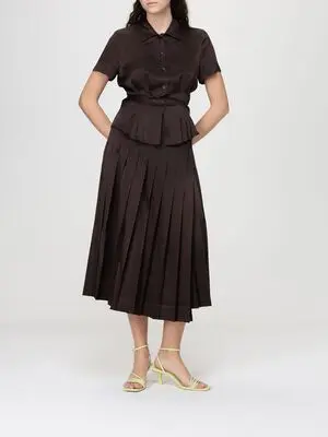 SEMICOUTURE Silk Blend Skirt