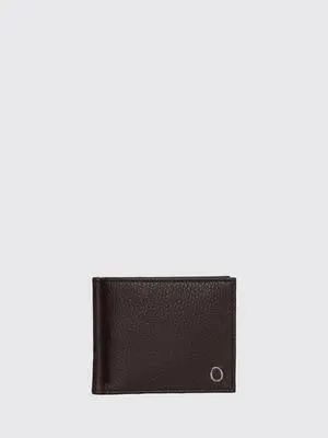 Orciani Micron Hammered Leather Wallet - Brown