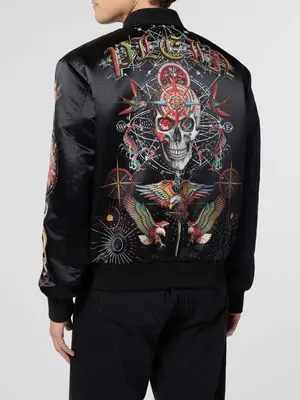 Philipp Plein Embellished Bomber Jacket