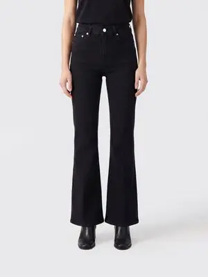 CYCLE Flared Jeans In Cotton Denim - Black