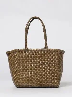 Dragon Diffusion Woven Leather Bag - Kaki
