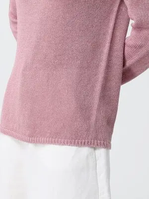 Max Mara Linen Knit Top - Peony