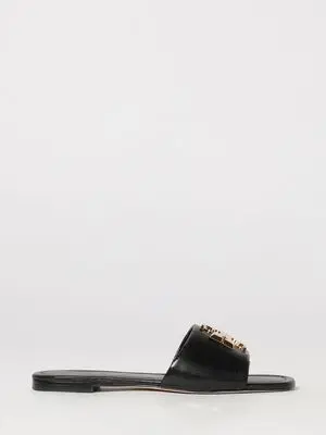 Tory Burch Eleanor Leather Mules - Black