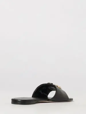 Tory Burch Eleanor Leather Mules - Black