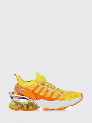 PLEIN SPORT Mesh And Rubber Sneakers - Yellow