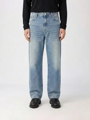 HAIKURE Bleached Denim 5-pocket Jeans - Blue