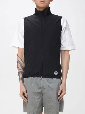 COLMAR Stretch Technical Fabric Vest - Black