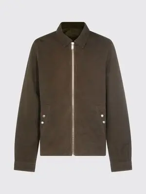 Rick Owens Cotton Shirt Jacket - Dust