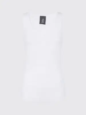 THOM KROM Sleeveless Cotton Linen Blend Top