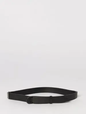 Orciani Leather Nobuckle Belt - Black