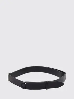 Orciani Smooth Calf Leather Belt - Black