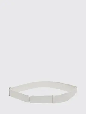 Orciani Smooth Calf Leather Belt - White