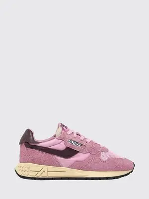 AUTRY Reelwind Suede And Nylon Sneakers - Pink