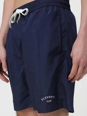 Eleventy Polyester Swimsuit - Blue