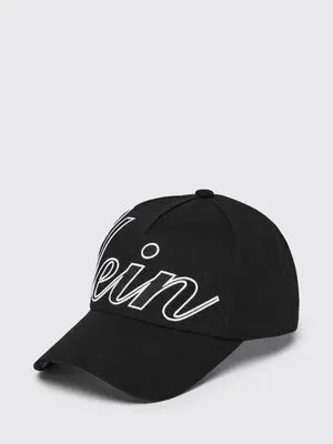 Philipp Plein Cotton Baseball Cap With Logo - Black