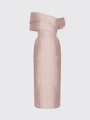 Solace London Satin Midi Dress